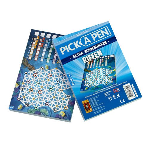 Scoreblokken Pick a Pen: Riffen - Dobbelspel | NL | Spelgenot